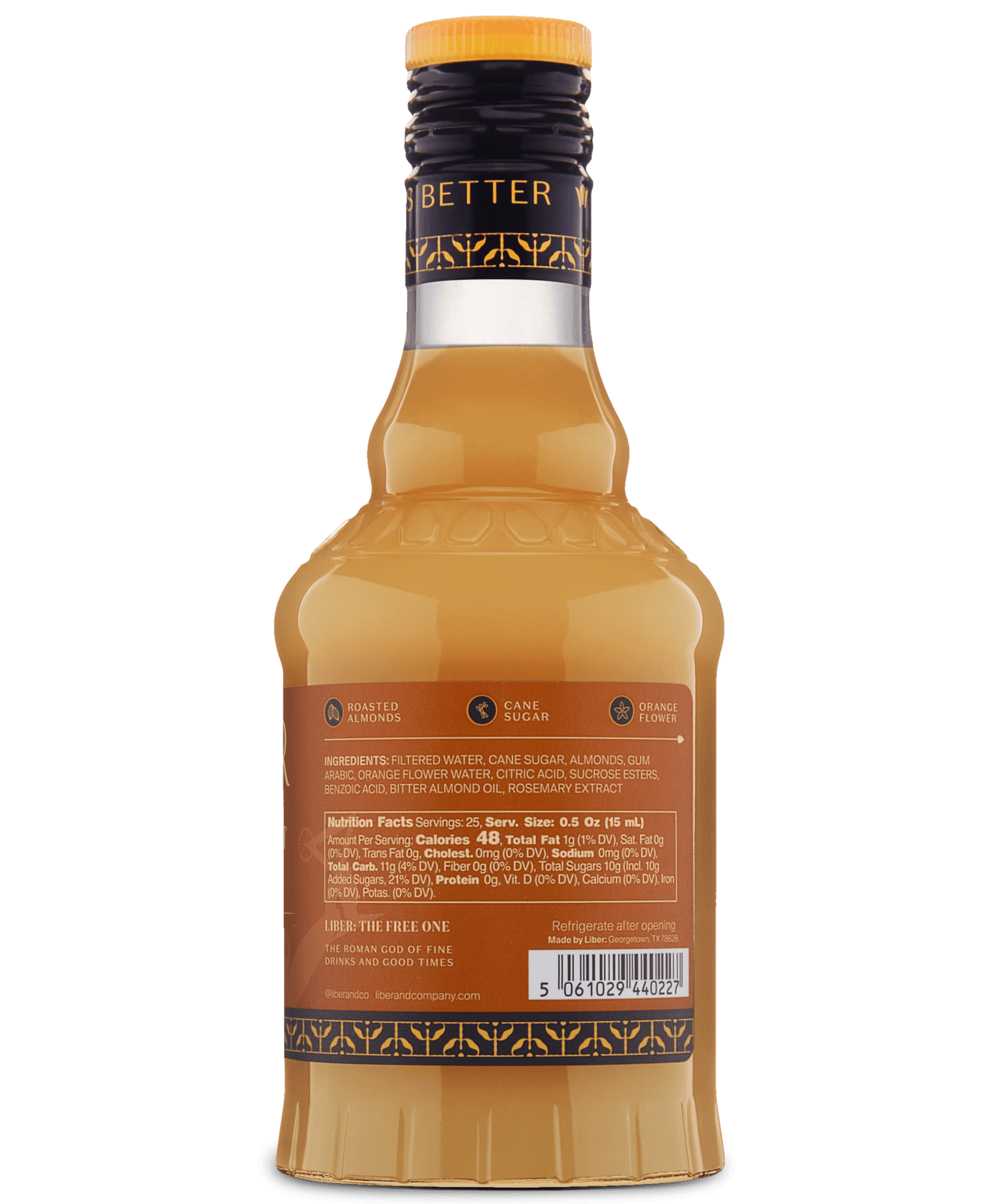 Almond Orgeat Syrup - Liber & Co.