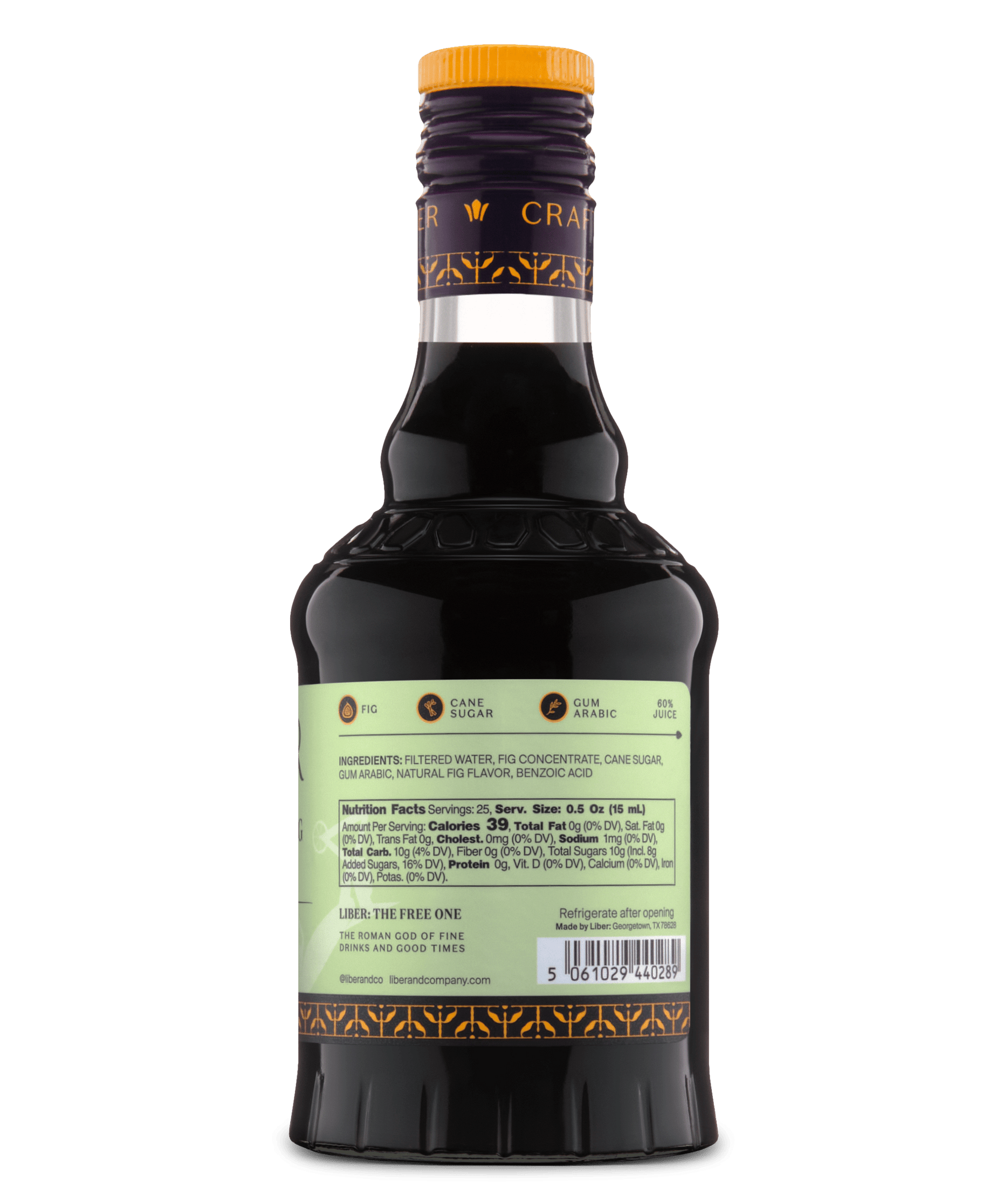 Caramelized Fig Syrup - Liber & Co.