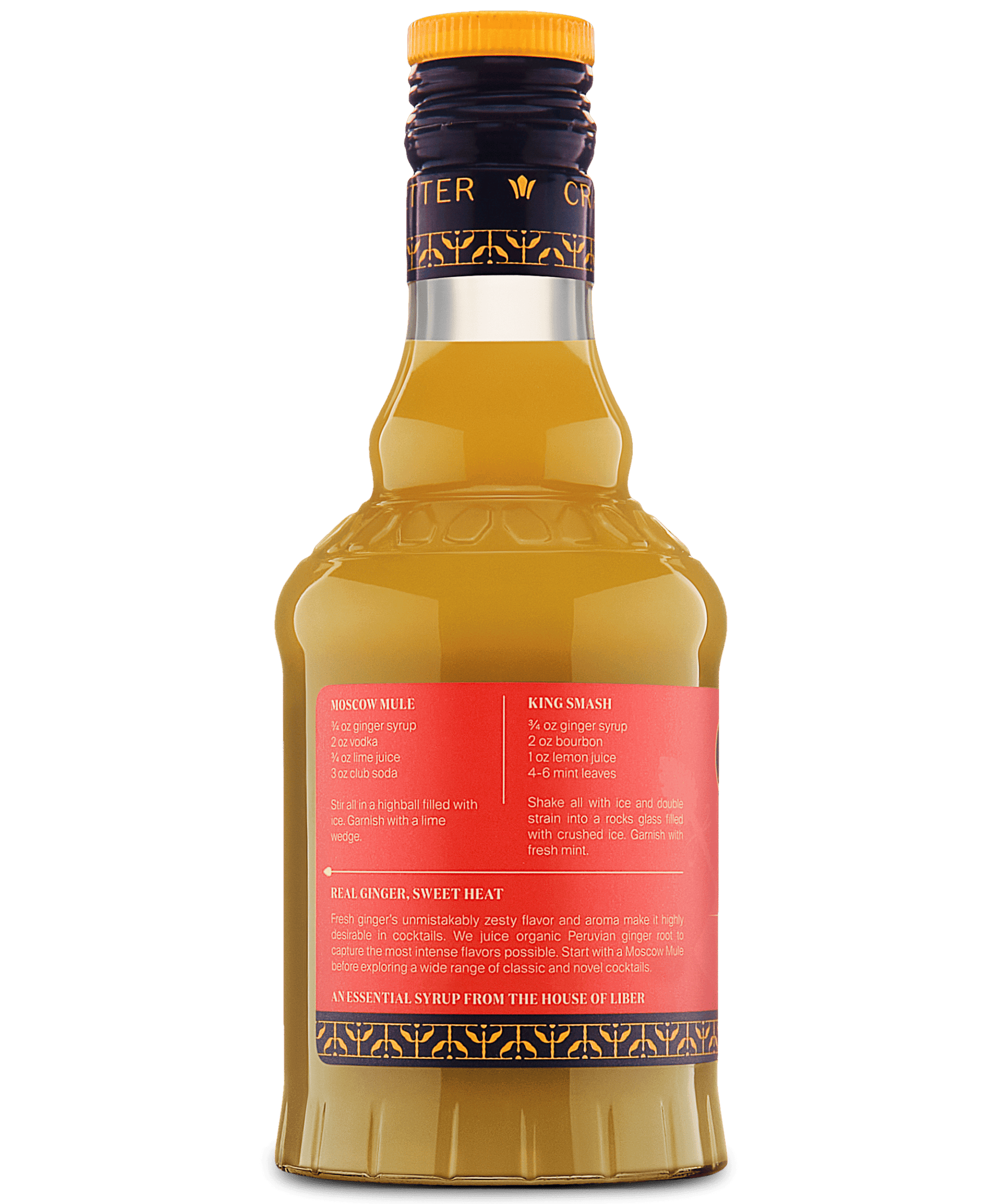 Fiery Ginger Syrup - Liber & Co.