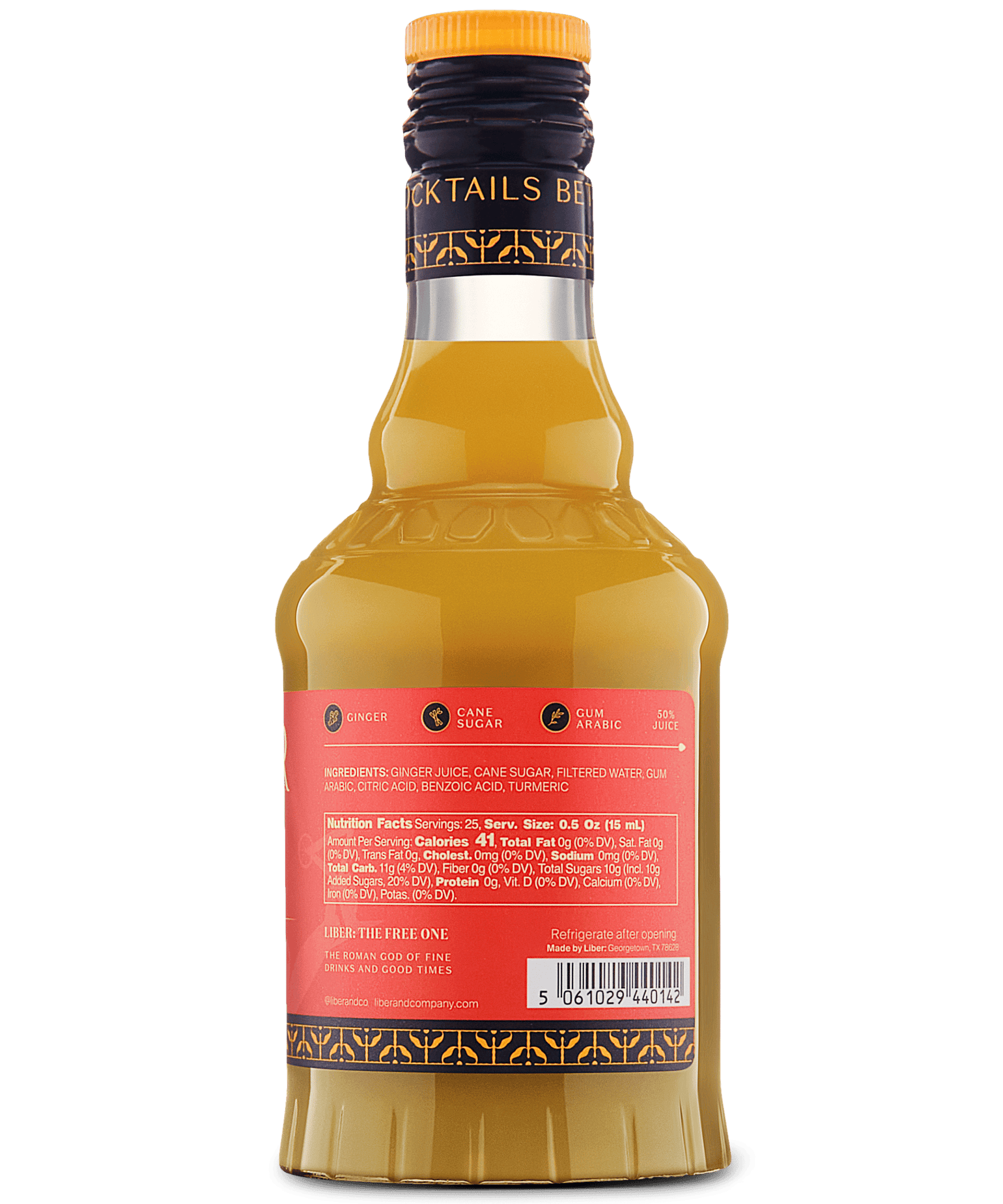 Fiery Ginger Syrup - Liber & Co.