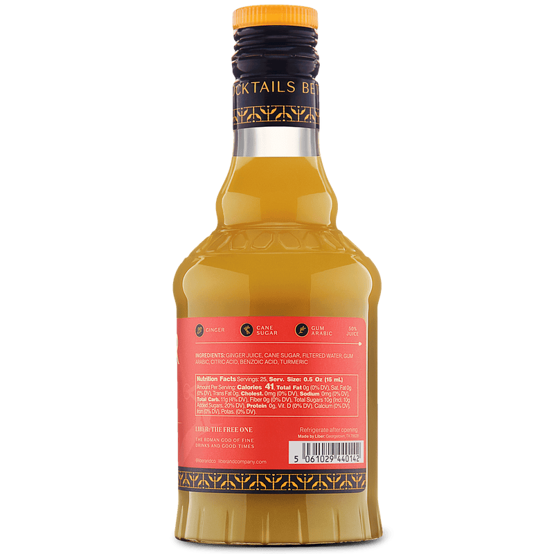Fiery Ginger Syrup - Liber & Co.