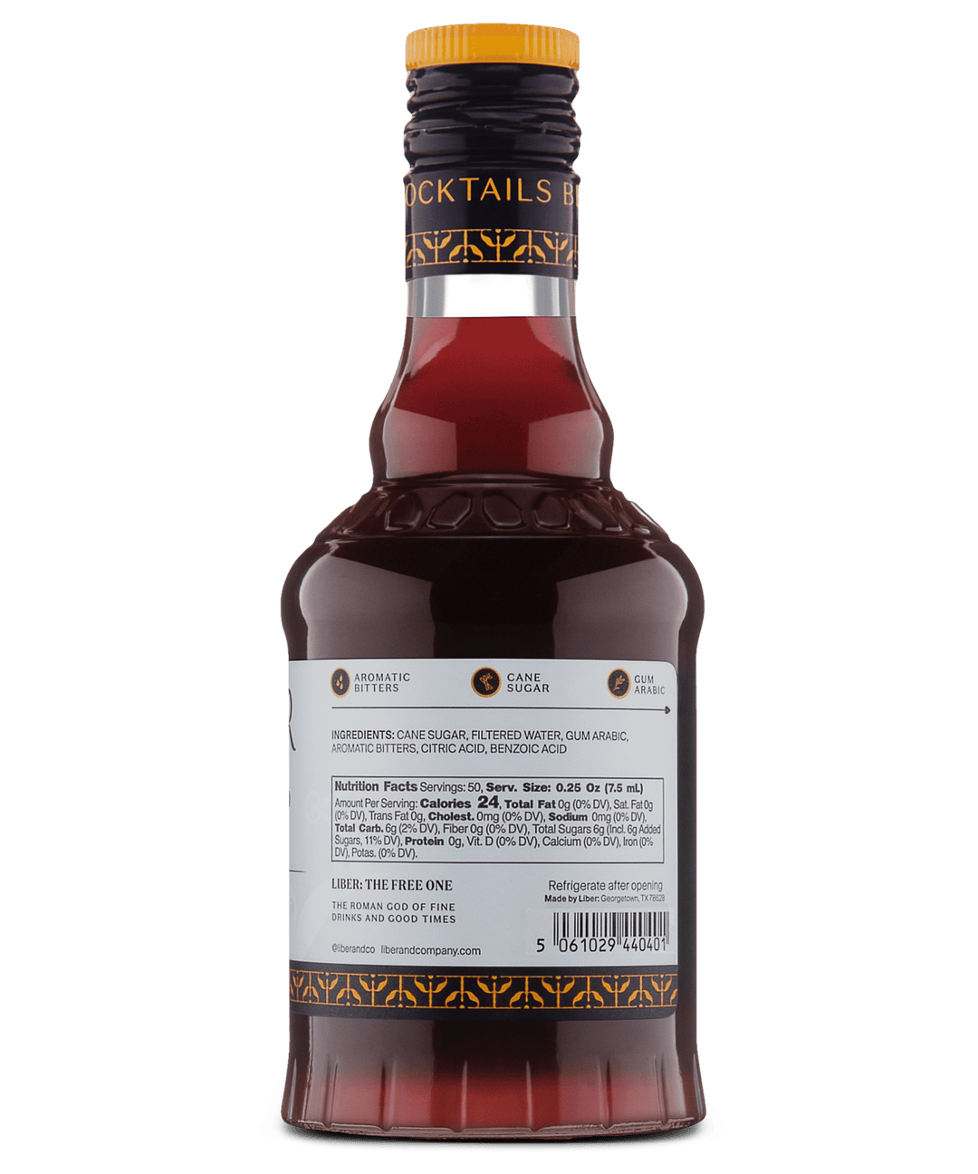 Old Fashioned Cocktail Syrup – Liber & Co.