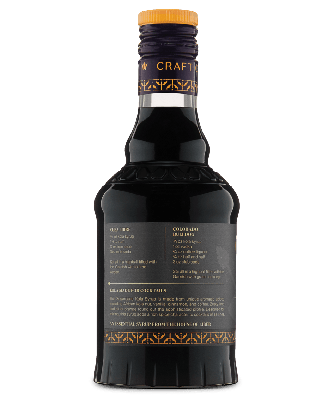 Sugarcane Kola Syrup - Liber & Co.