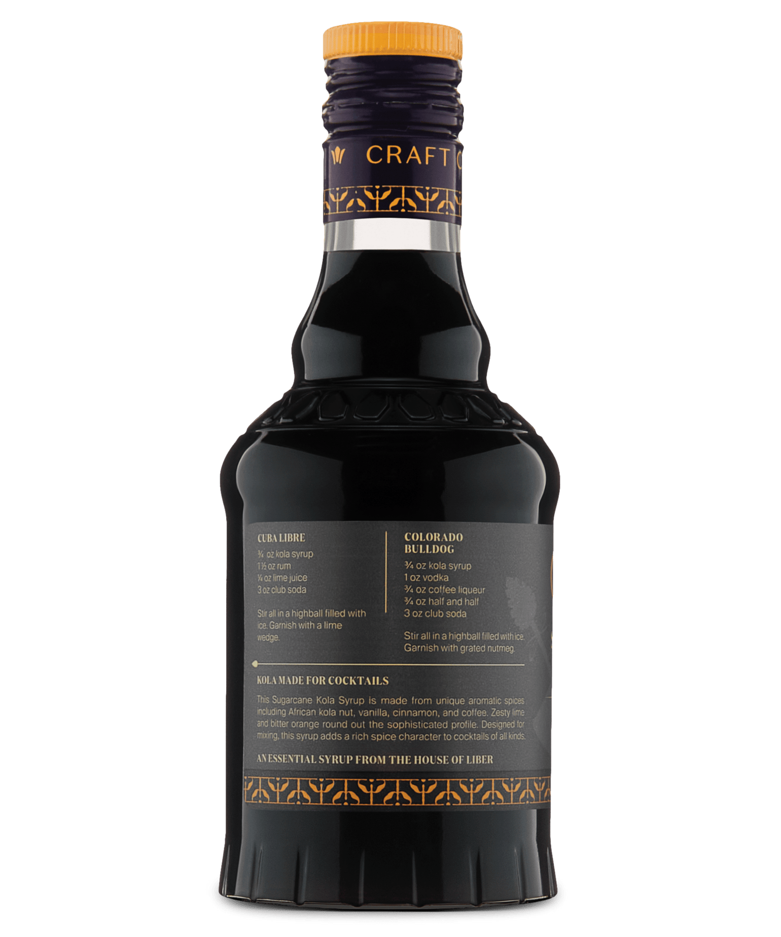 Sugarcane Kola Syrup - Liber & Co.