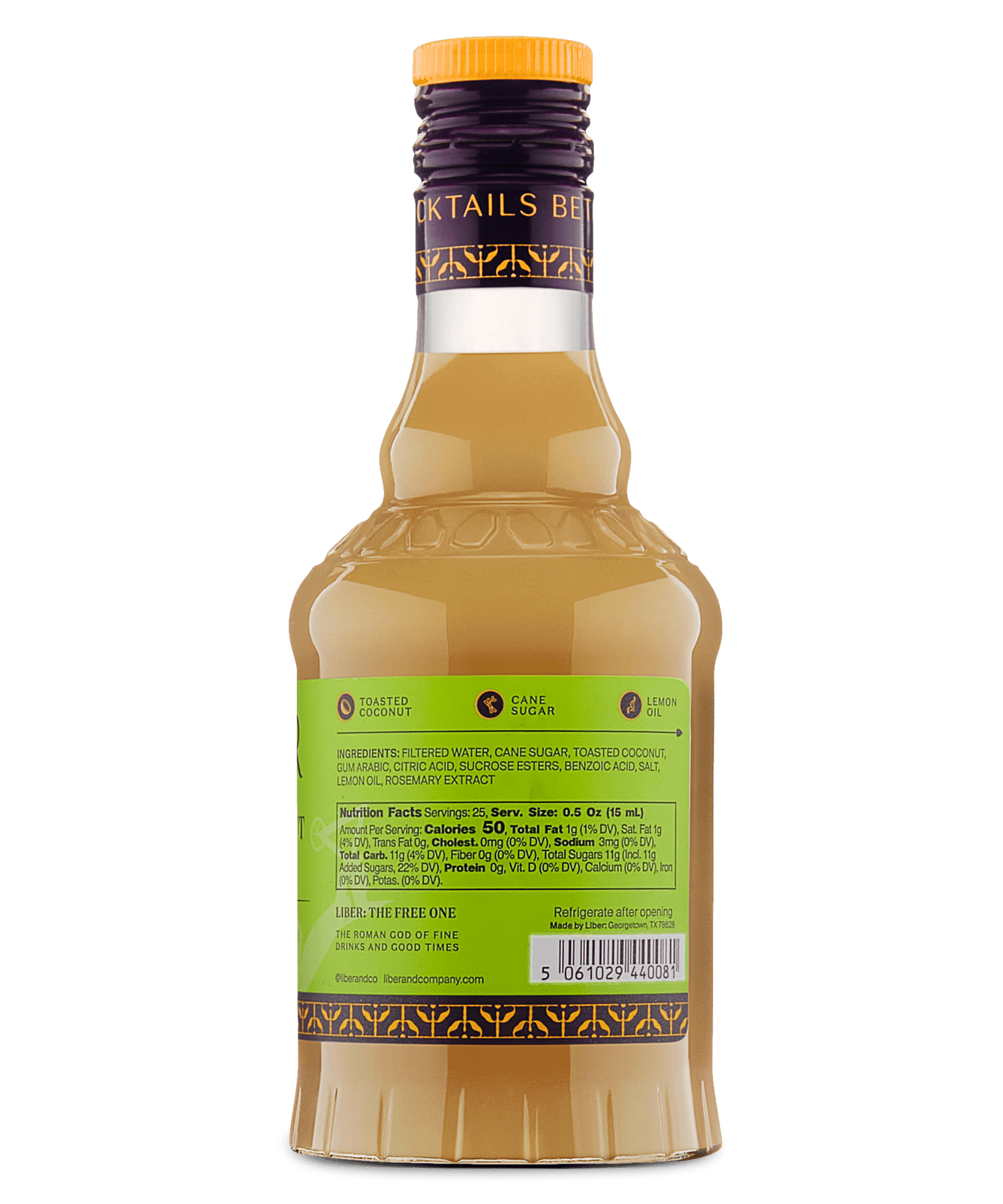 Toasted Coconut Syrup – Liber & Co.