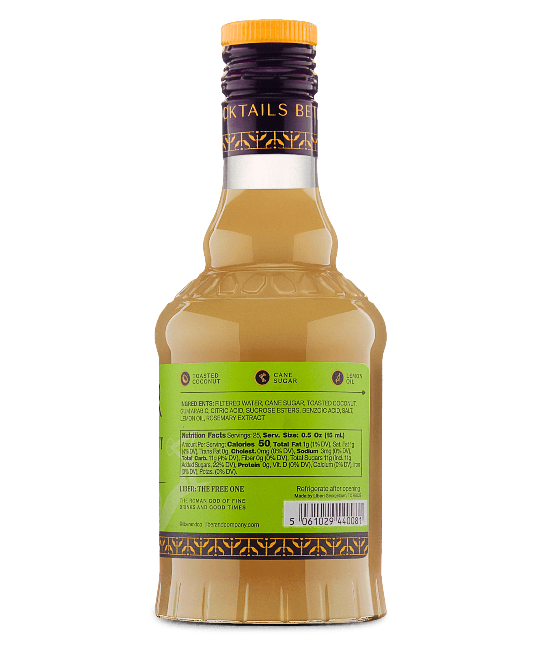 Toasted Coconut Syrup – Liber & Co.