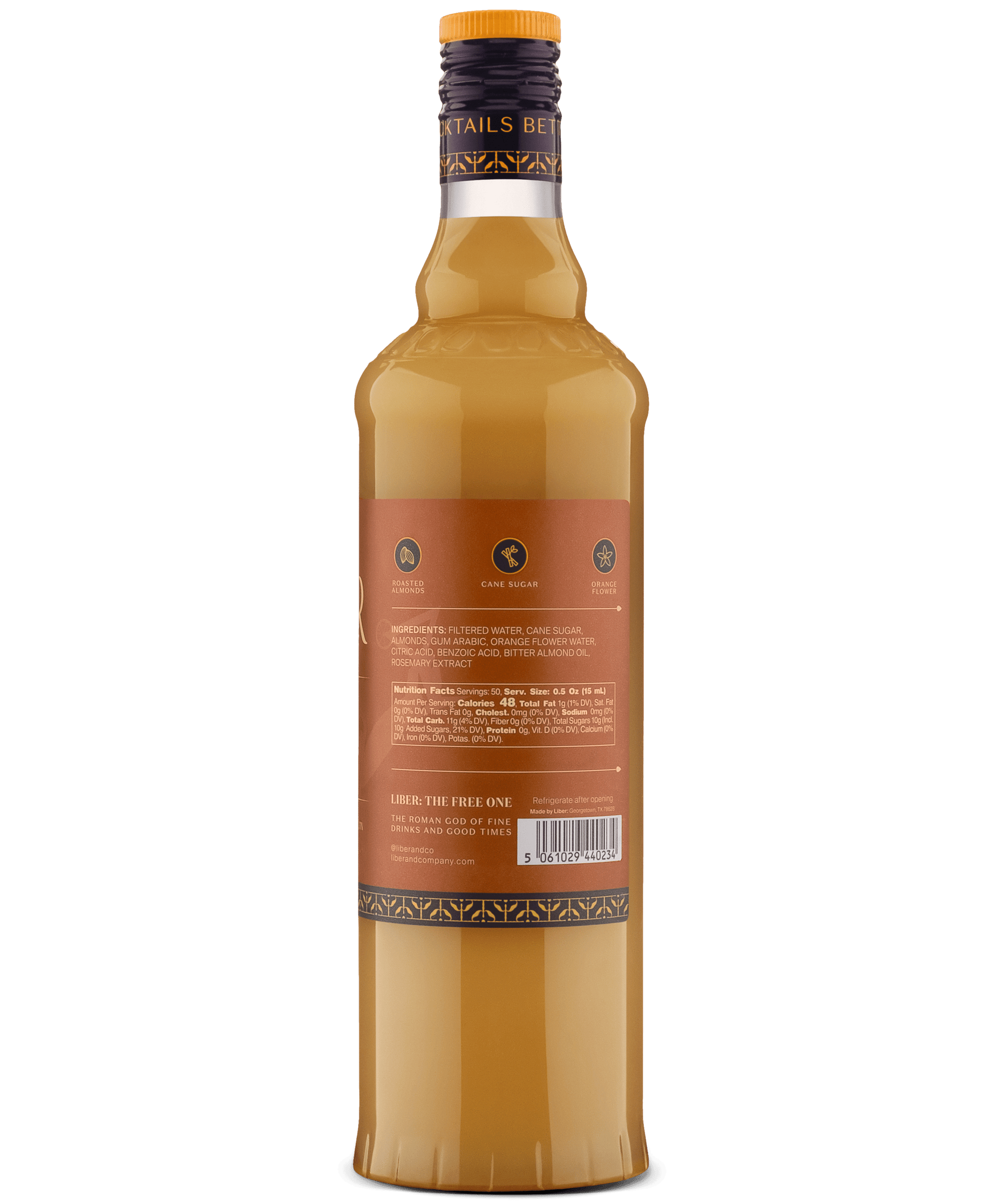 Almond Orgeat Syrup - Liber & Co.