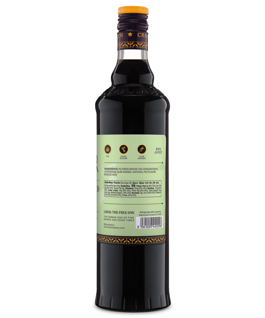 Caramelized Fig Syrup - Liber & Co.