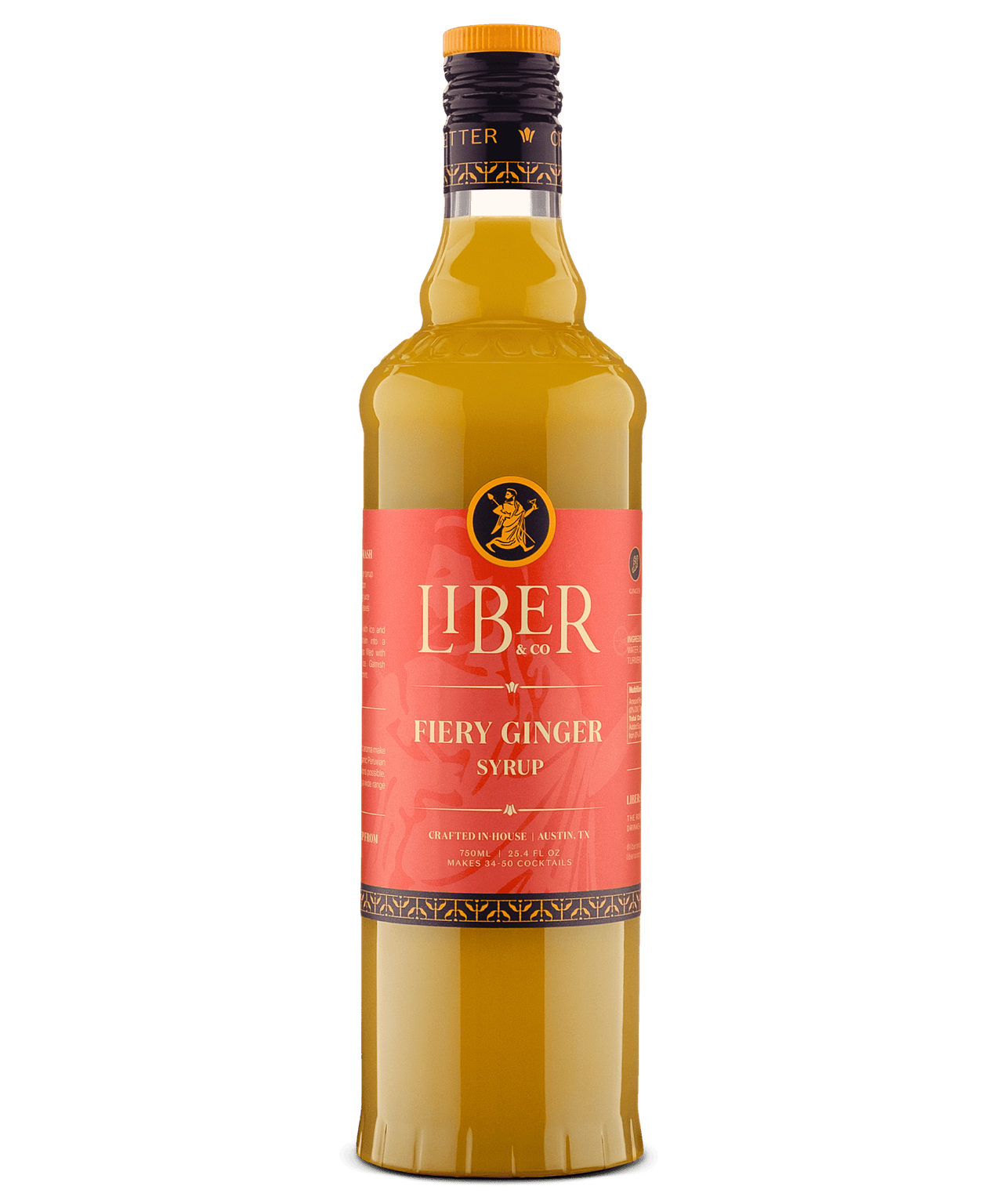 Fiery Ginger Syrup - Liber & Co.