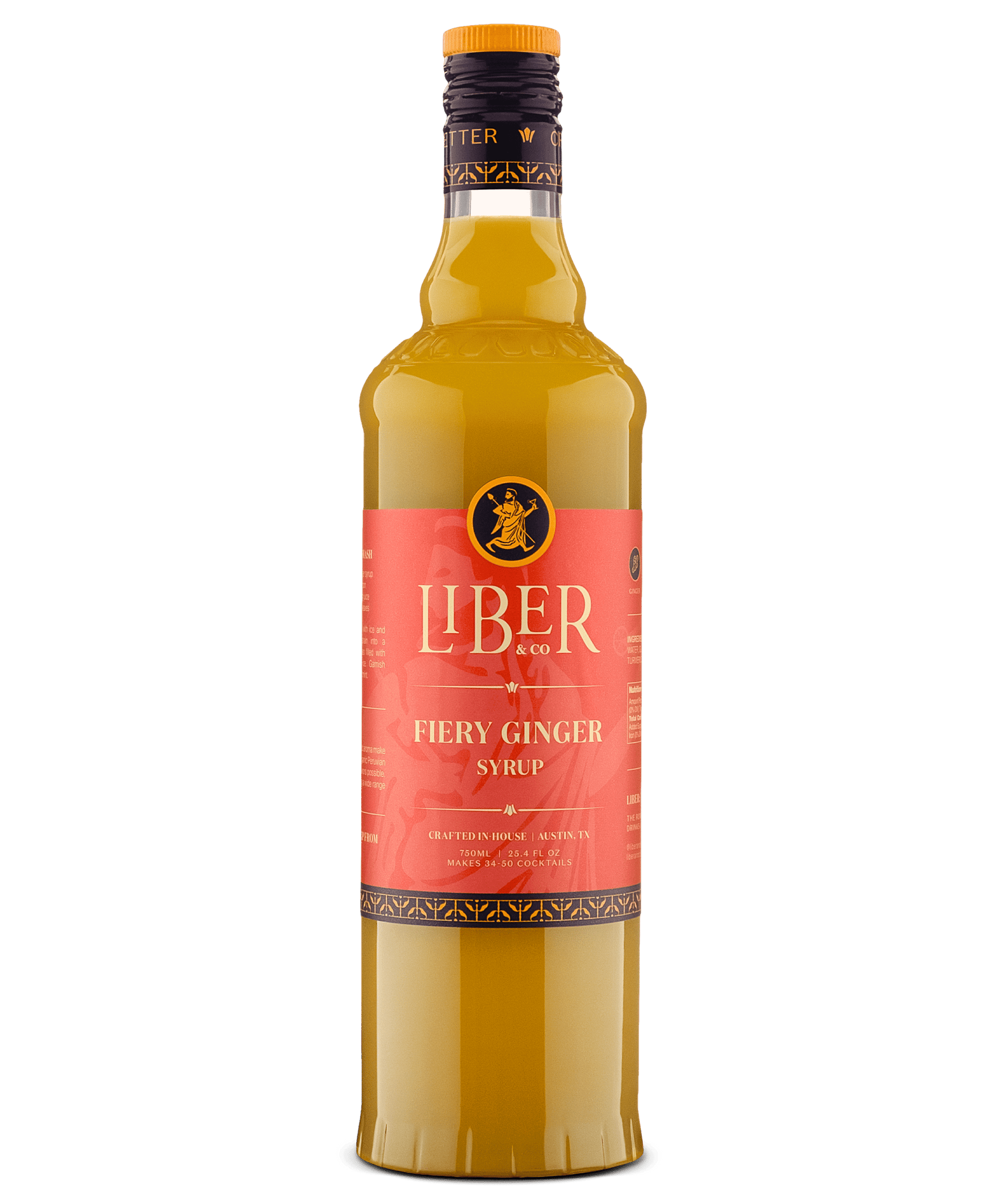 Fiery Ginger Syrup - Liber & Co.