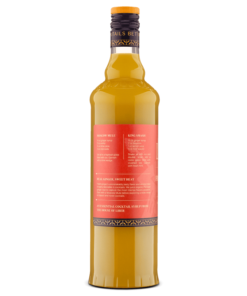 Fiery Ginger Syrup - Liber & Co.