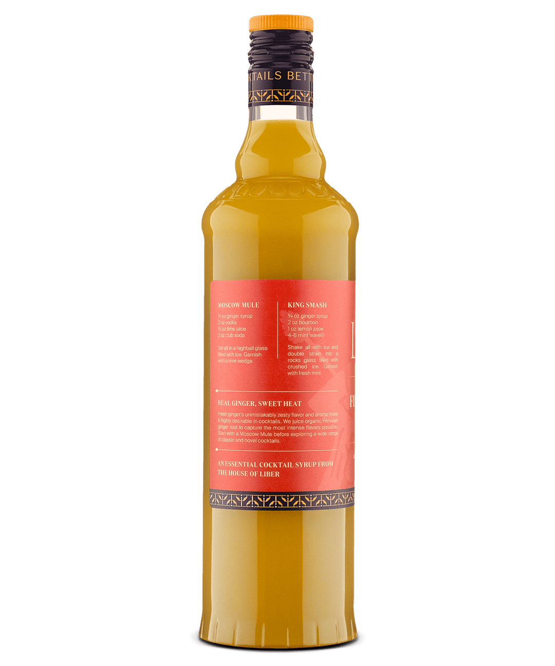 Fiery Ginger Syrup - Liber & Co.