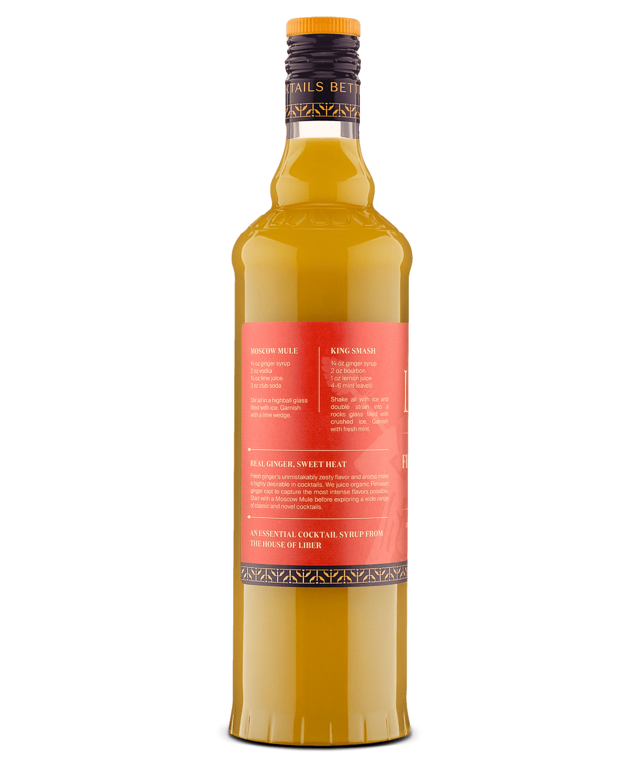 Fiery Ginger Syrup - Liber & Co.