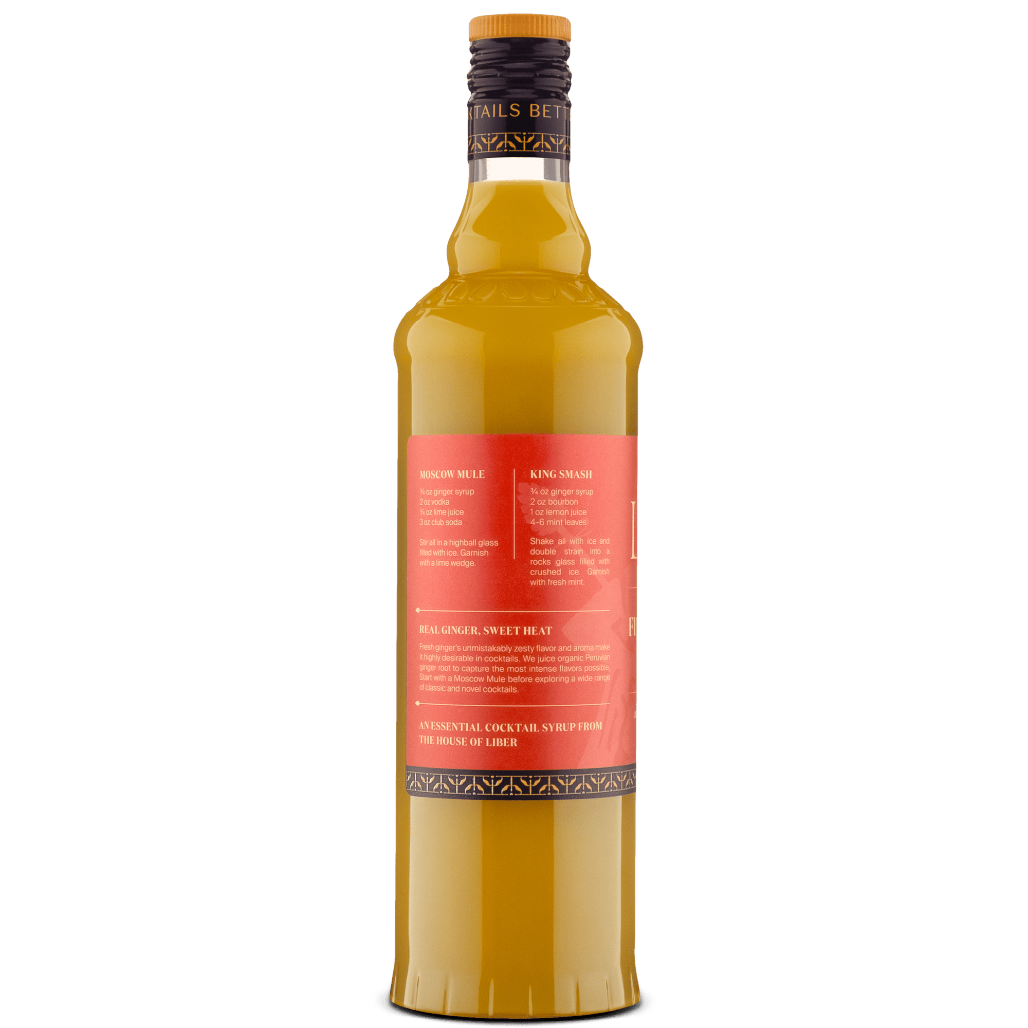 Fiery Ginger Syrup - Liber & Co.