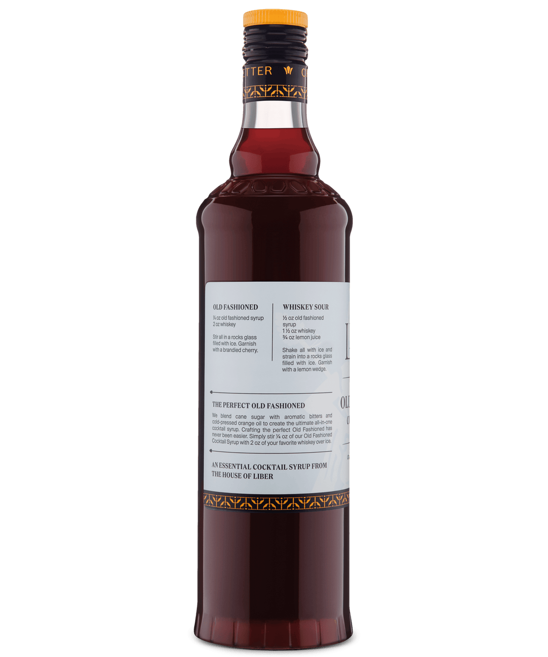 Old Fashioned Cocktail Syrup – Liber & Co.