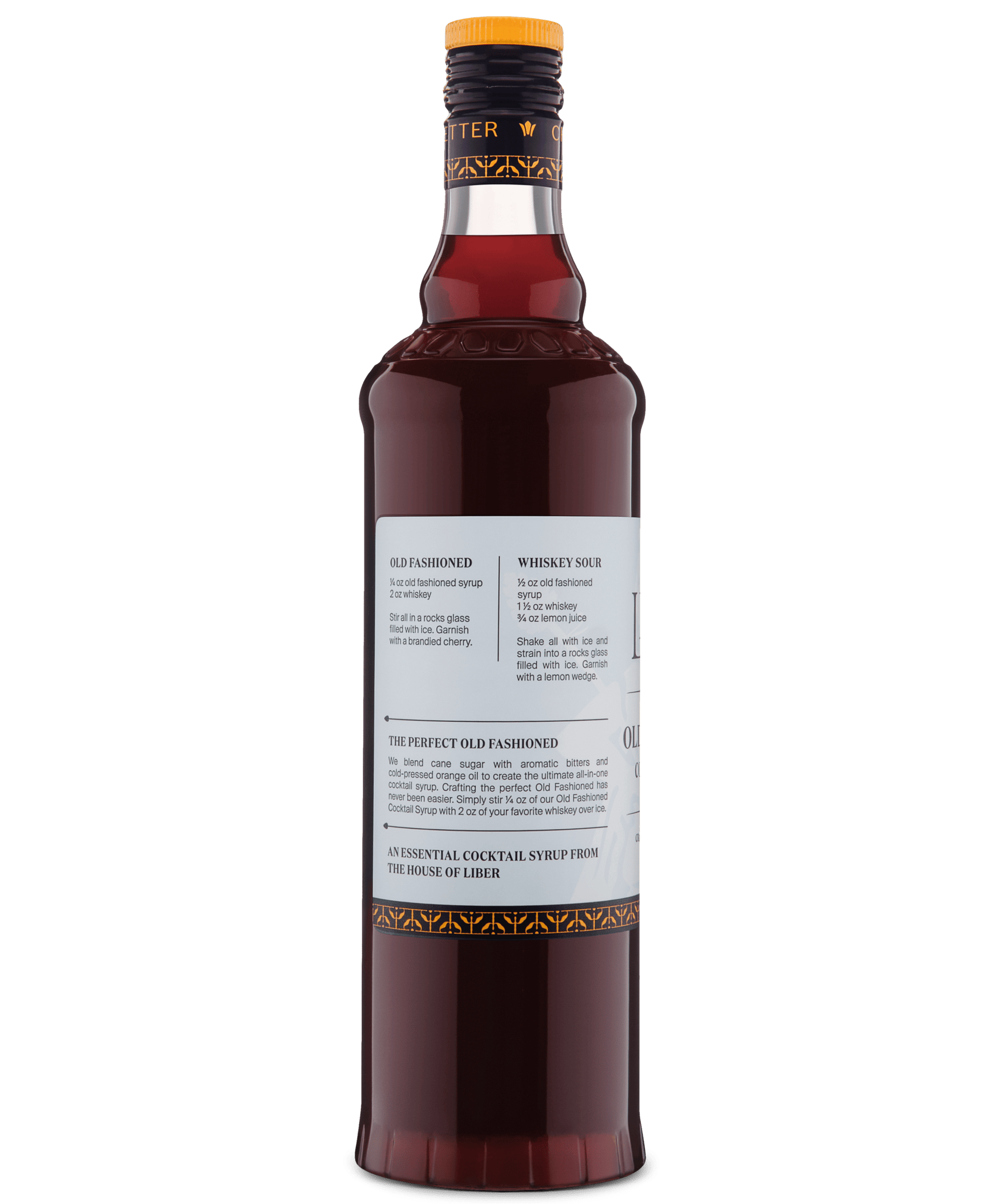 Old Fashioned Cocktail Syrup – Liber & Co.