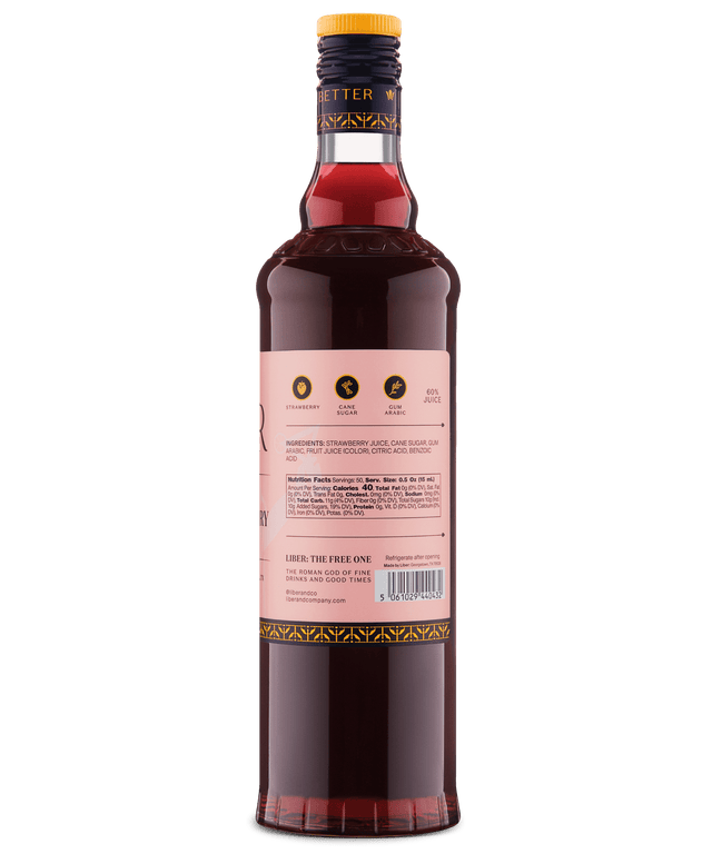 Pacific Strawberry Syrup – Liber & Co.