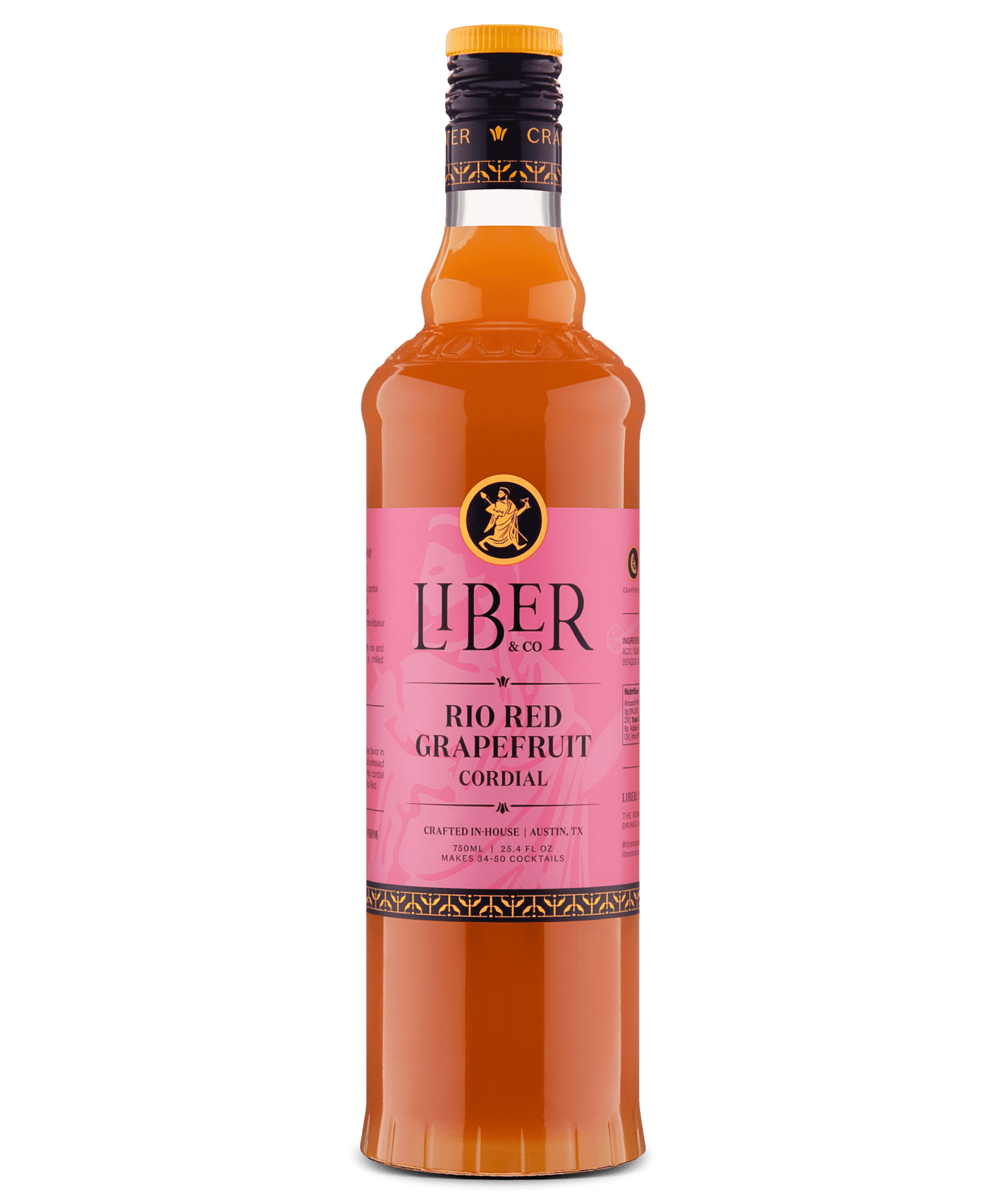 Rio Red Grapefruit Cordial - Liber & Co.