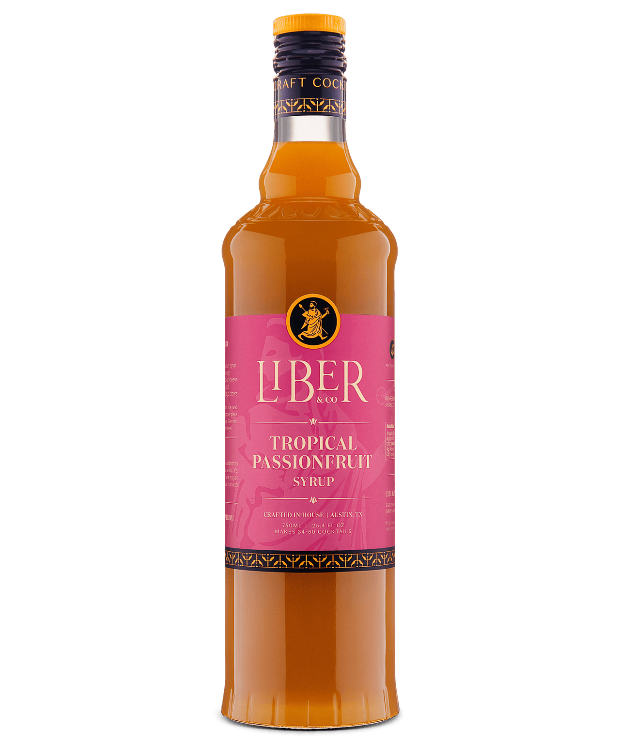 Tropical Passionfruit Syrup - Liber & Co.