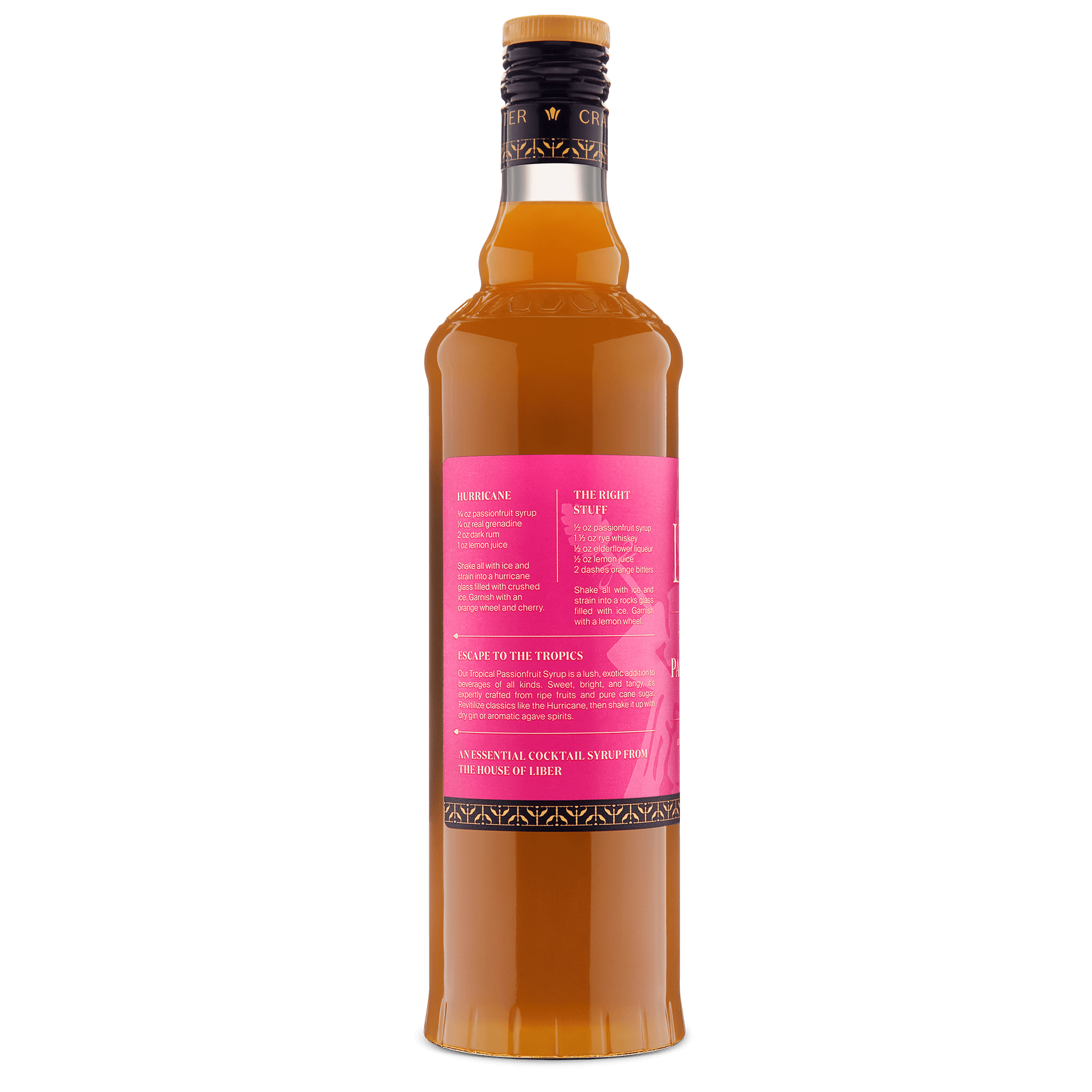 Tropical Passionfruit Syrup - Liber & Co.