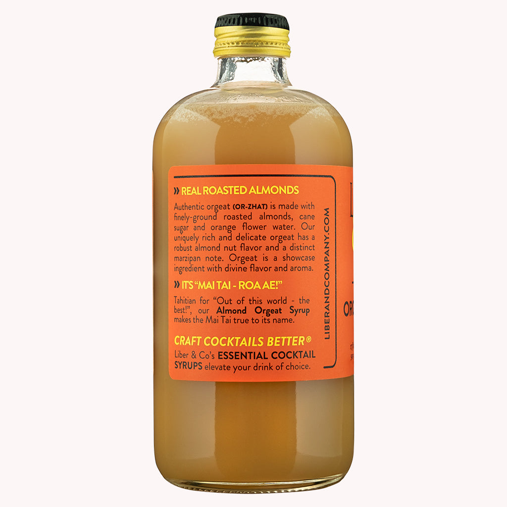 Almond Orgeat Syrup - Liber & Co.