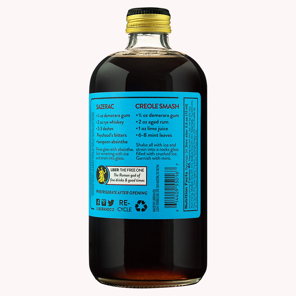 Demerara Gum Syrup - Liber & Co.