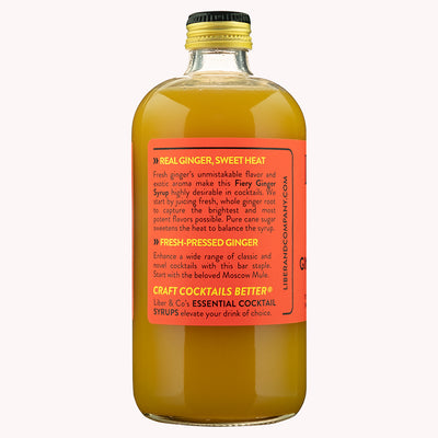 Fiery Ginger Syrup - Liber & Co.