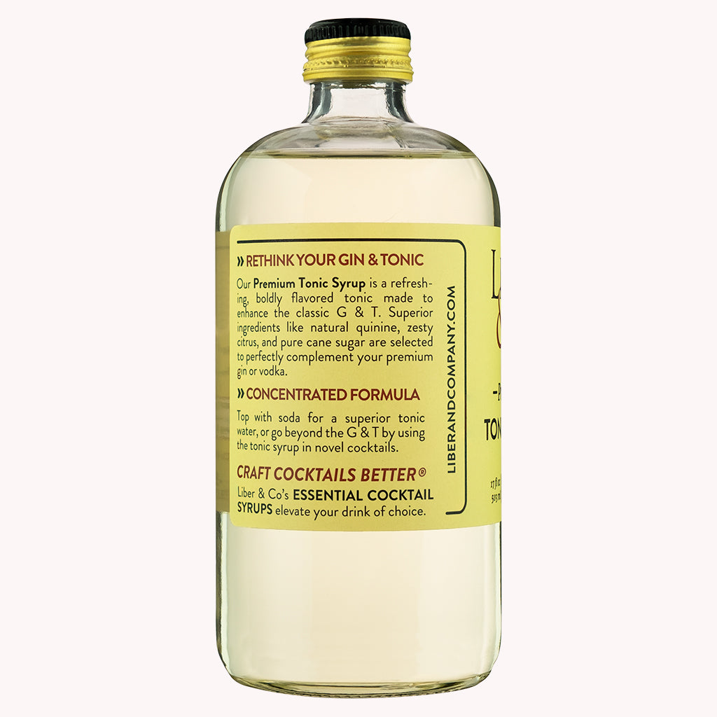Premium Tonic Syrup - Liber & Co.