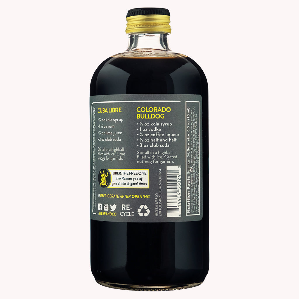 Sugarcane Kola Syrup - Liber & Co.