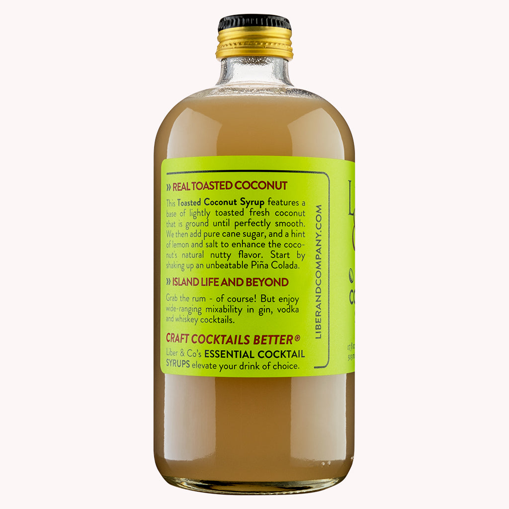 Toasted Coconut Syrup - Liber & Co.