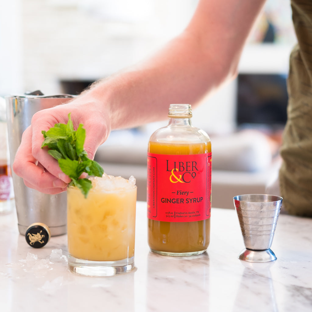 Fiery Ginger Syrup - Liber & Co.