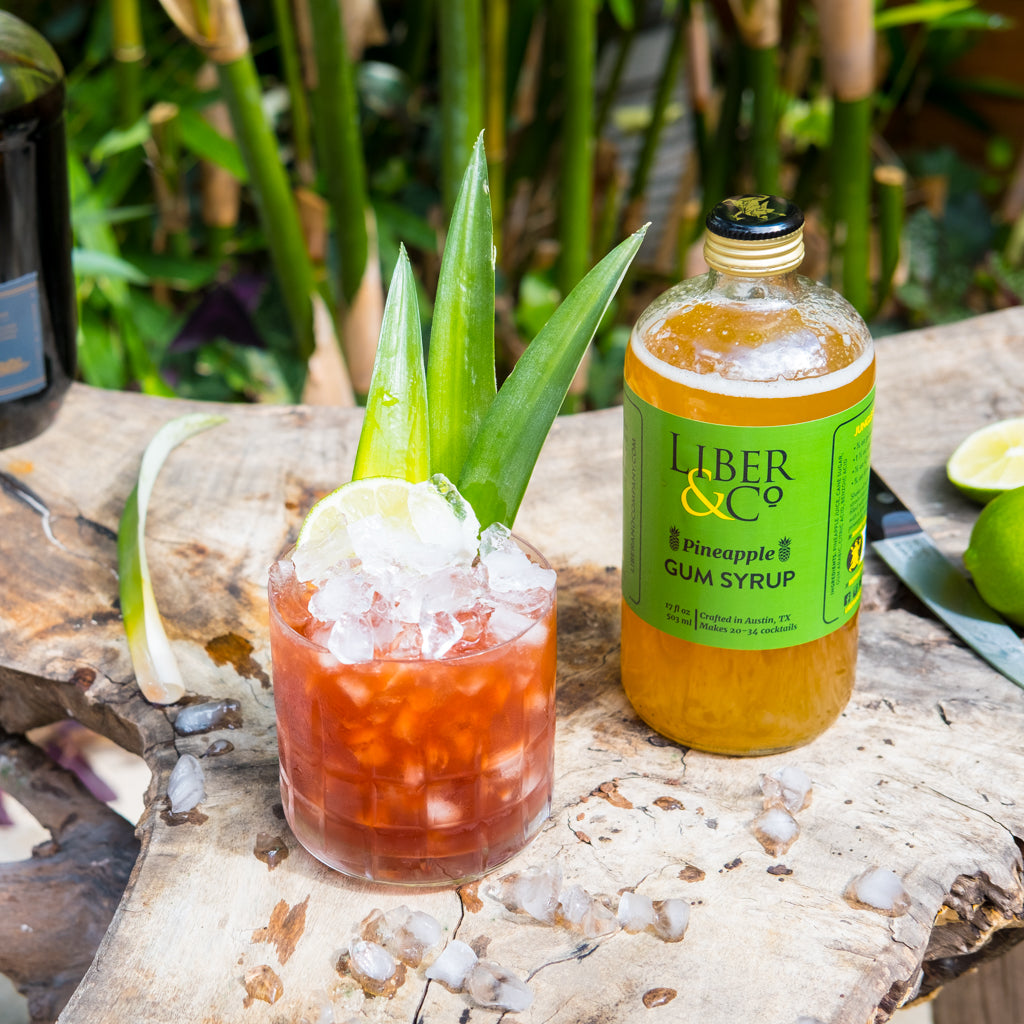 Pineapple Gum Syrup - Liber & Co.