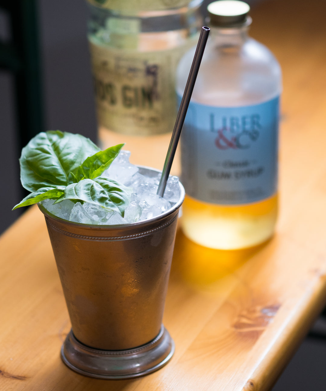 Gin Basil Julep – Liber & Co.